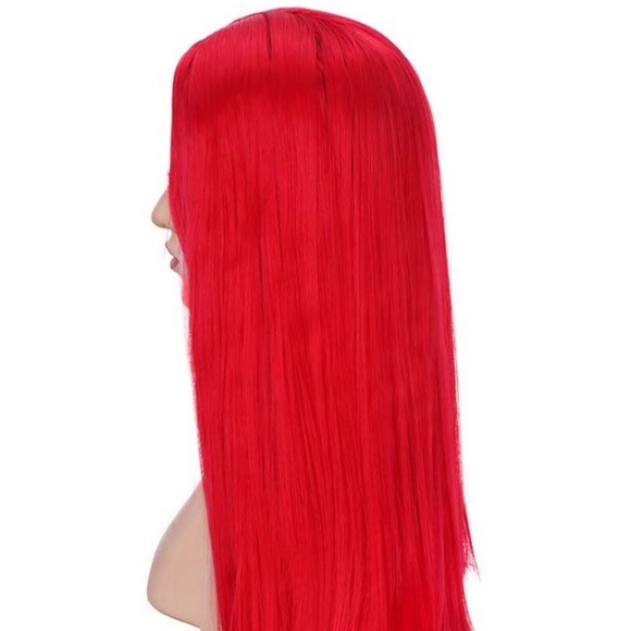 Accessories | Randy 22 Red Middle Part Cos Play Wig Nwt | Poshmark